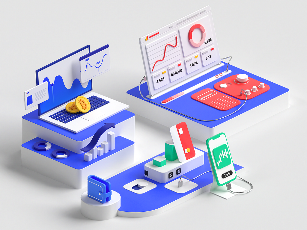 3D visual for Minimum Lovable Product by Vedant Hegde on Dribbble