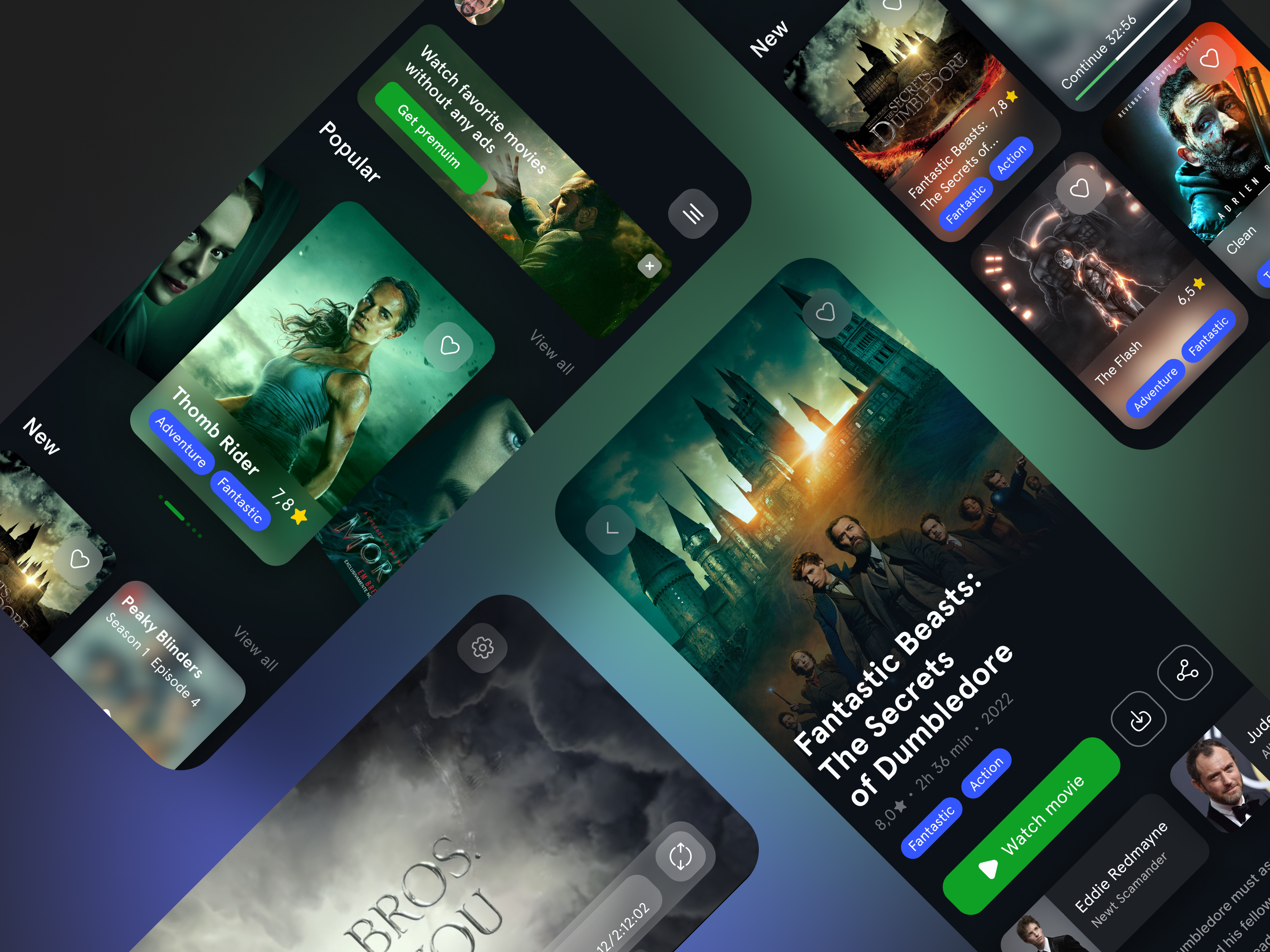 Movie App by Purrweb Agency for Purrweb UI/UX Agency on Dribbble