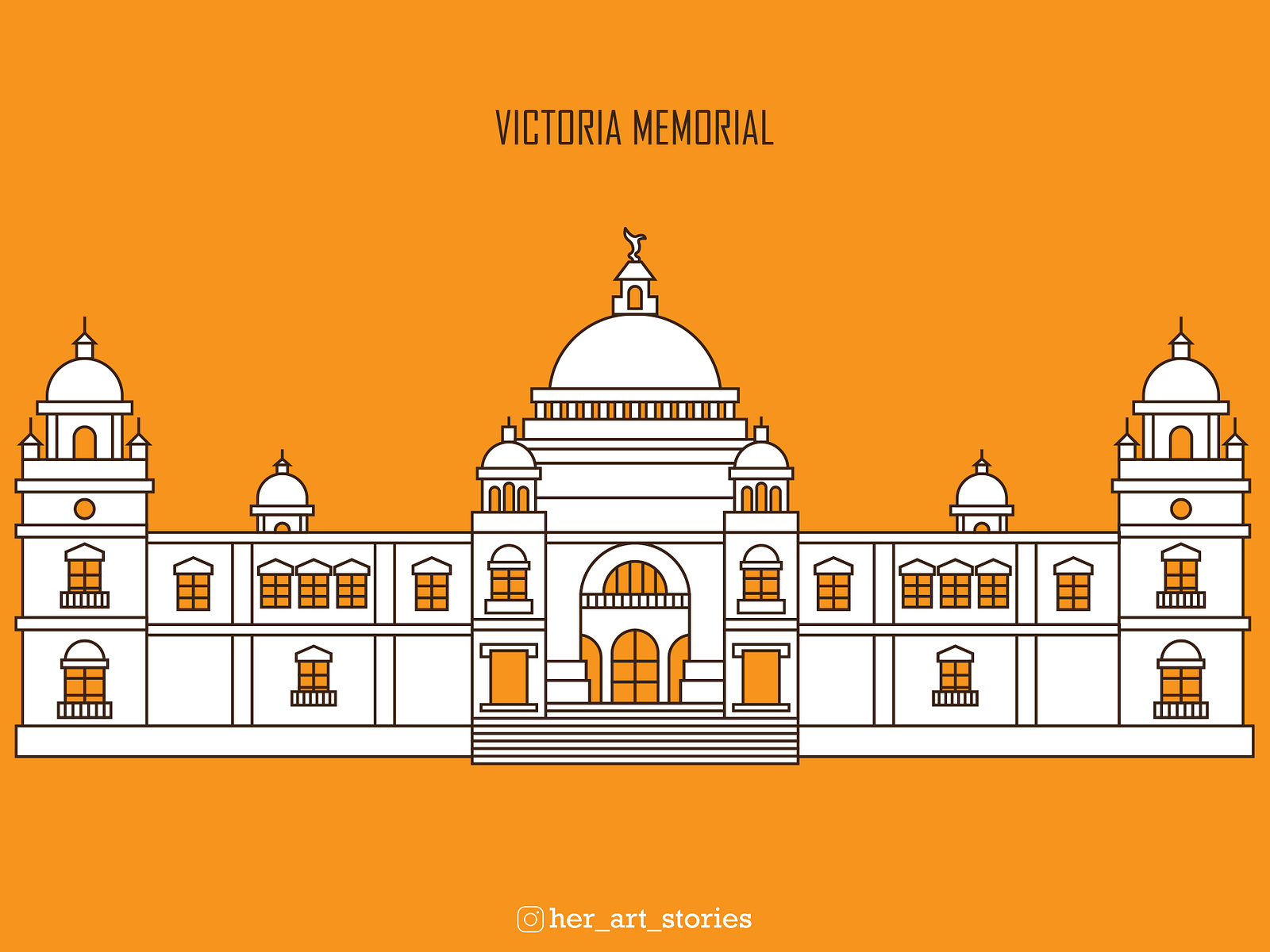 Victoria Memorial by Debapriya Roy on Dribbble