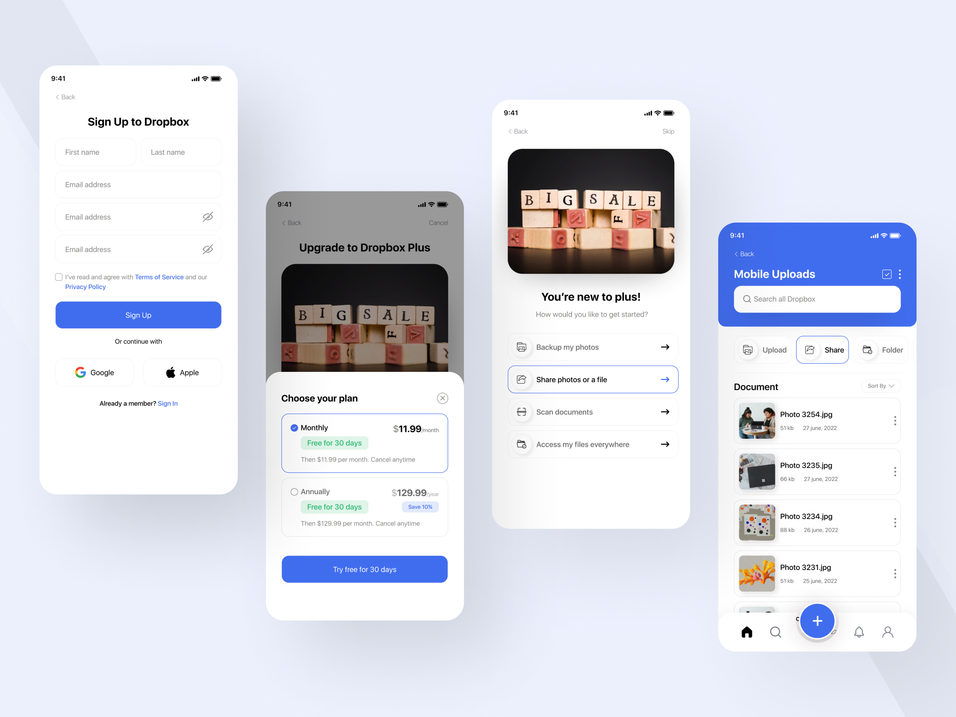 Dropbox Redesign Exploration || 2022 by Anik Deb for Grapeslab on Dribbble