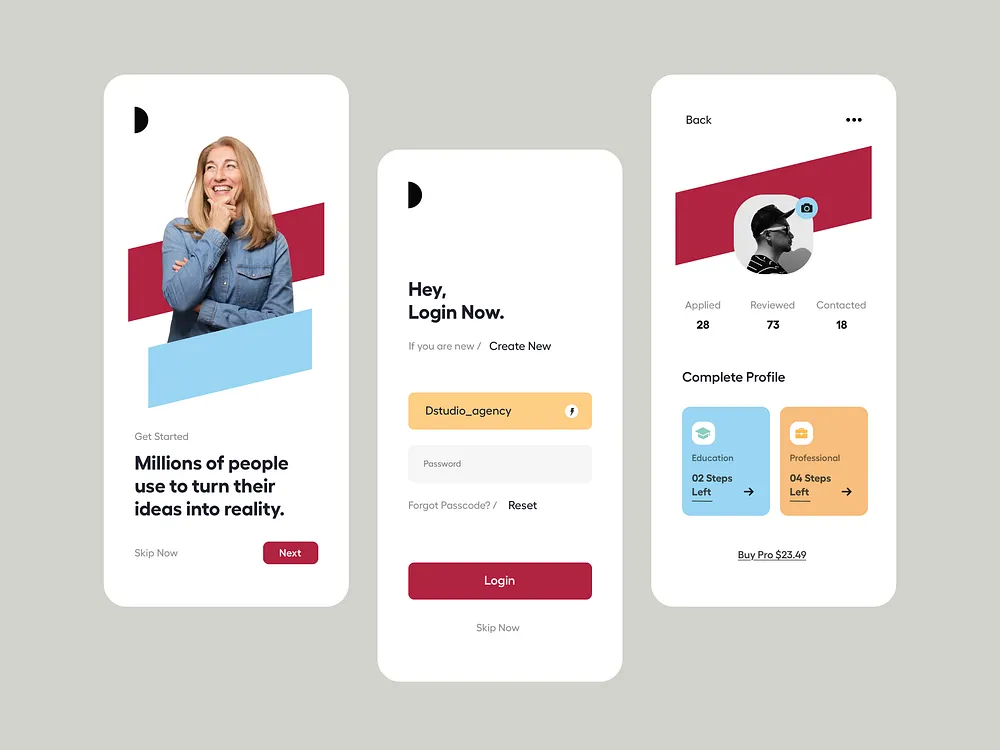 App Login designs, themes, templates and downloadable graphic elements ...