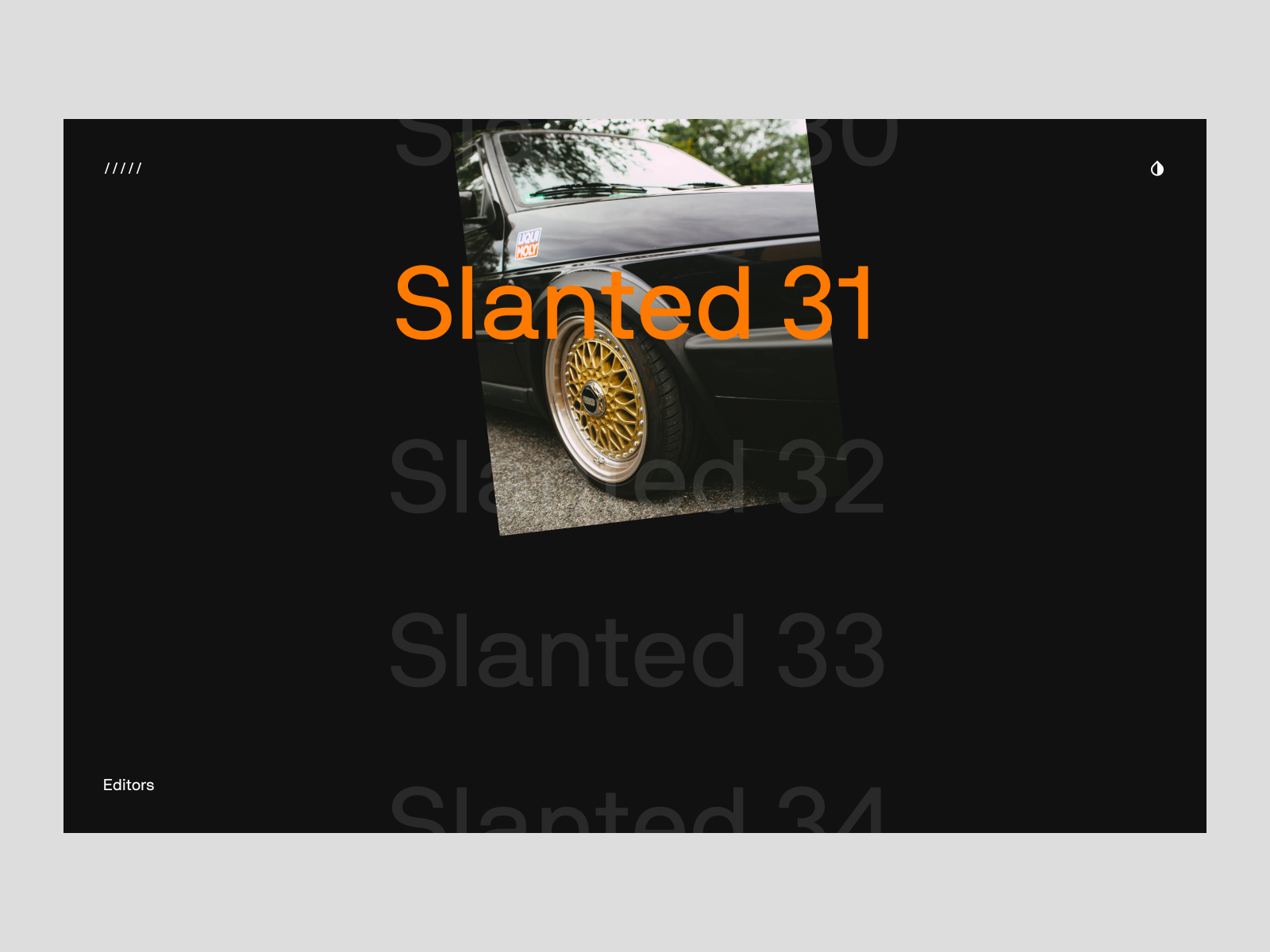 Slanted Magazine layouts by Ivan Bjelajac for Bien on Dribbble