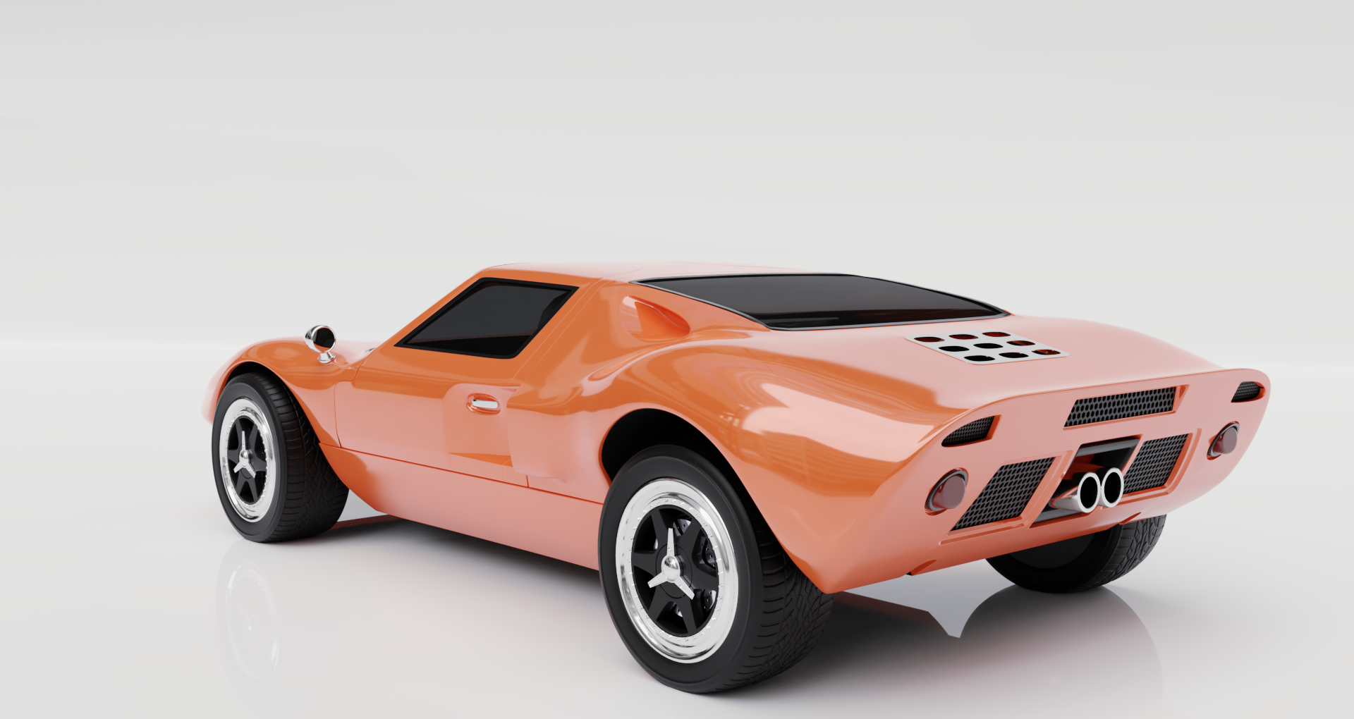 Ford GT40 Render by Everton Ferreira on Dribbble