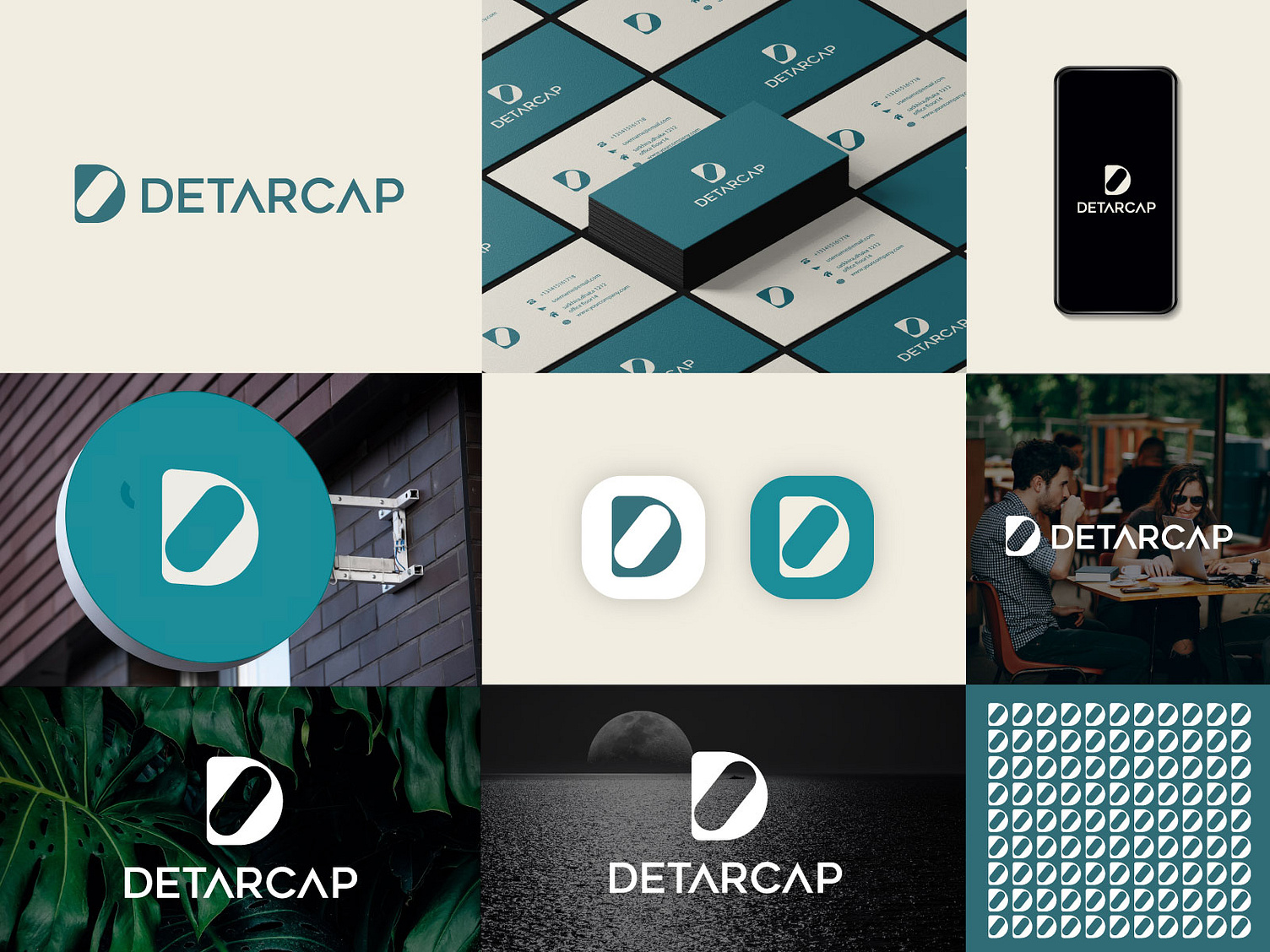 Detarcap logo by Arafat Hossain | Logo Designer on Dribbble