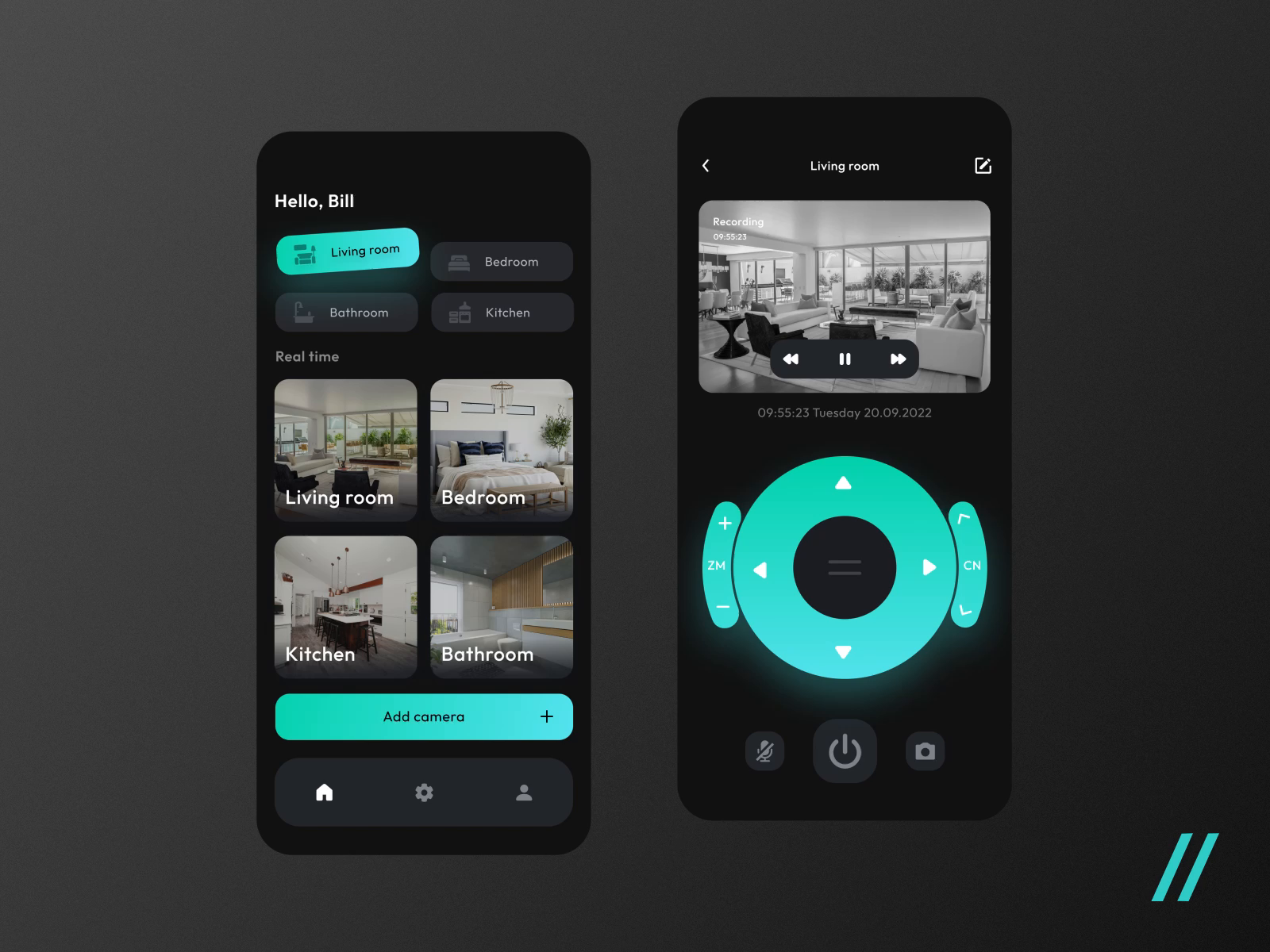 Security Camera App by Daria Kravets for Purrweb UI/UX Agency on Dribbble Security Camera App by Daria Kravets for Purrweb UI/UX Agency on Dribbble