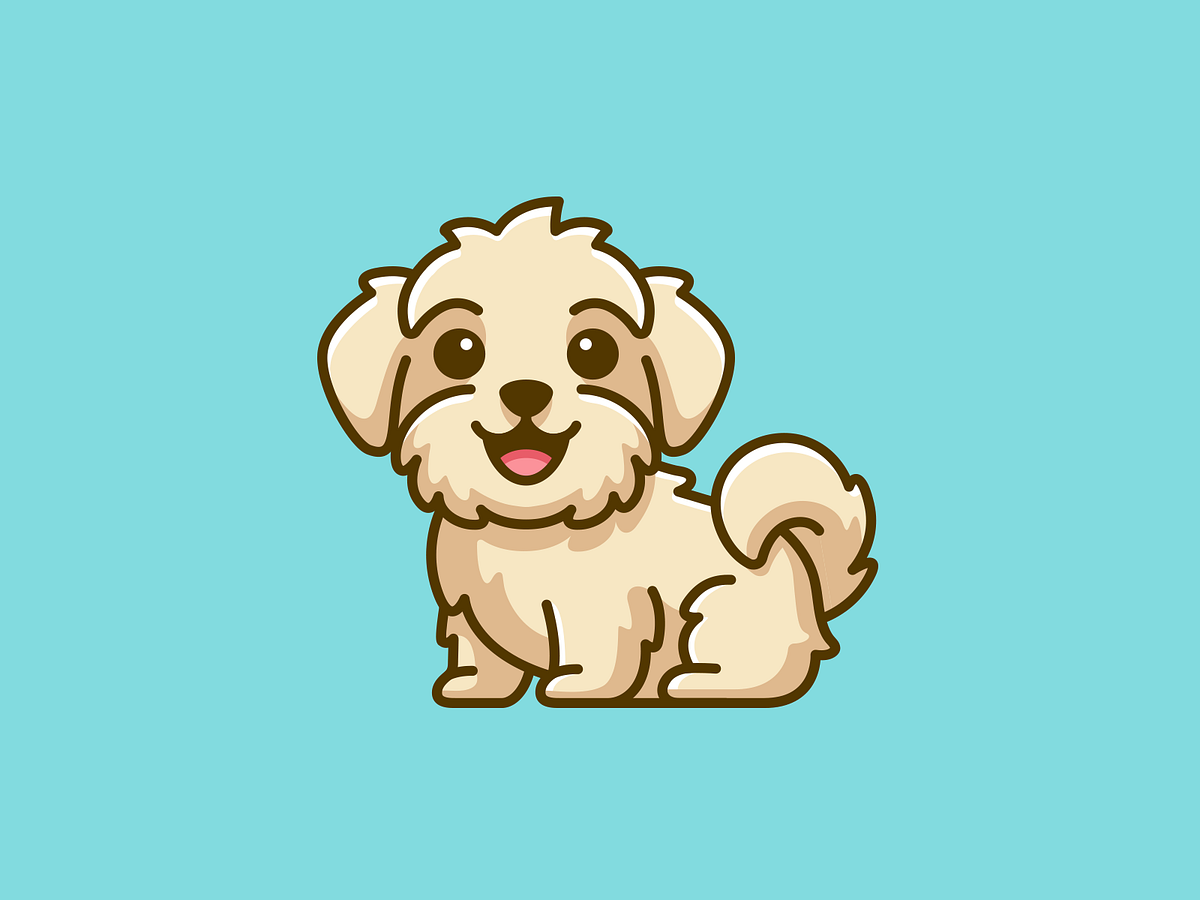 Maltipoo Puppy by Alfrey Davilla | vaneltia on Dribbble