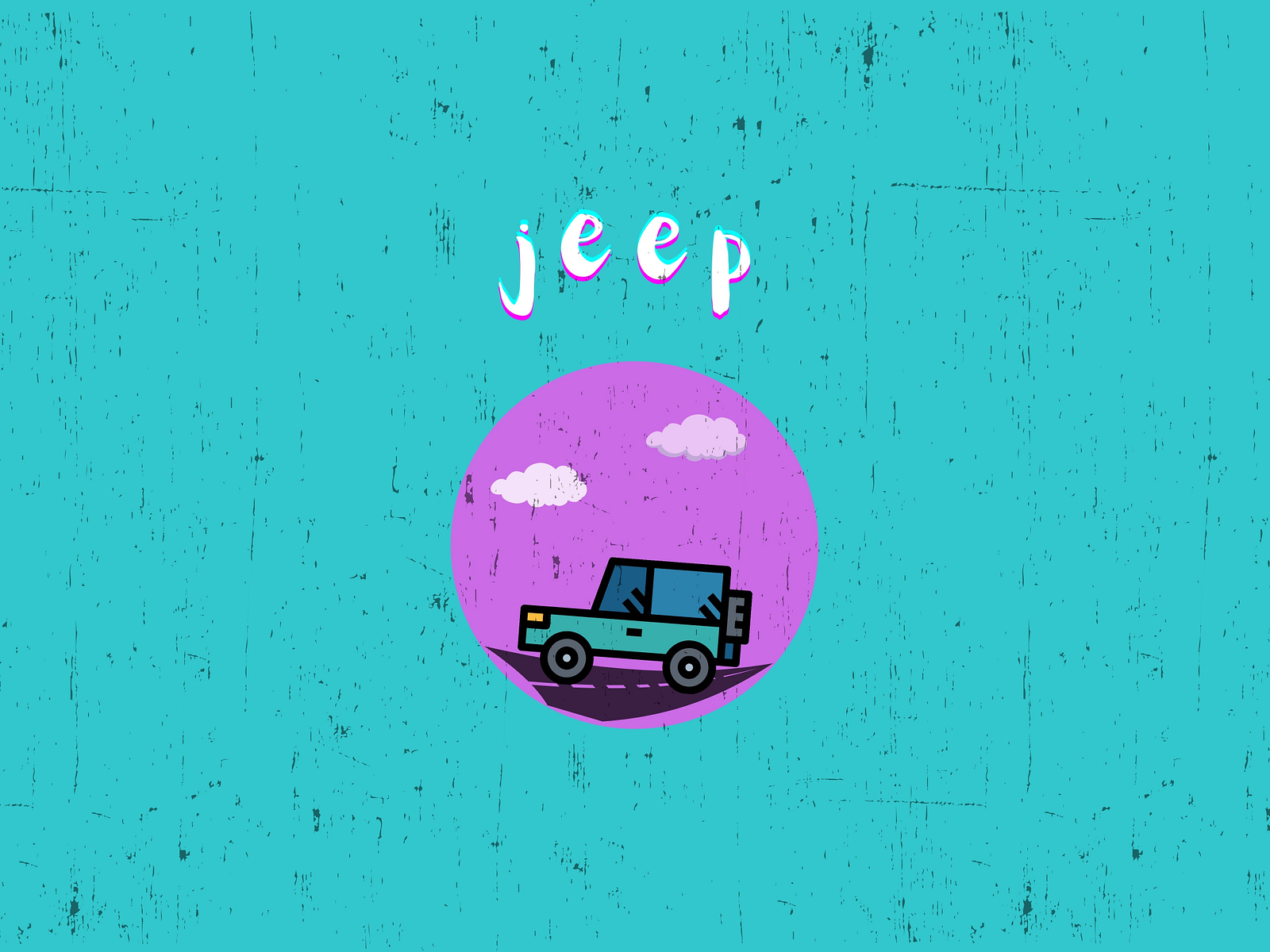 Retro Jeep by Riyad Mahmud on Dribbble