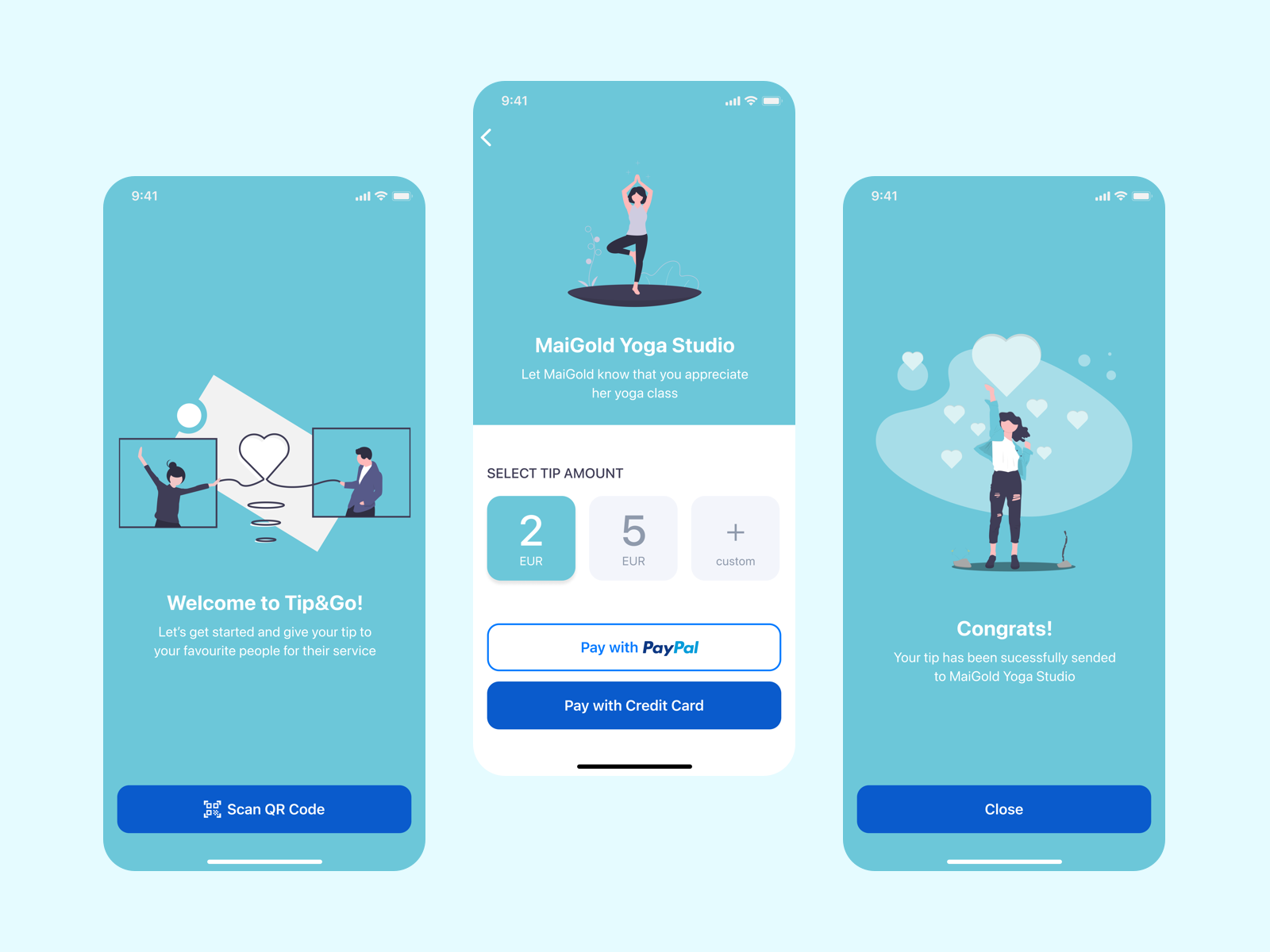 iOS Tipping App by Jordi Jové on Dribbble