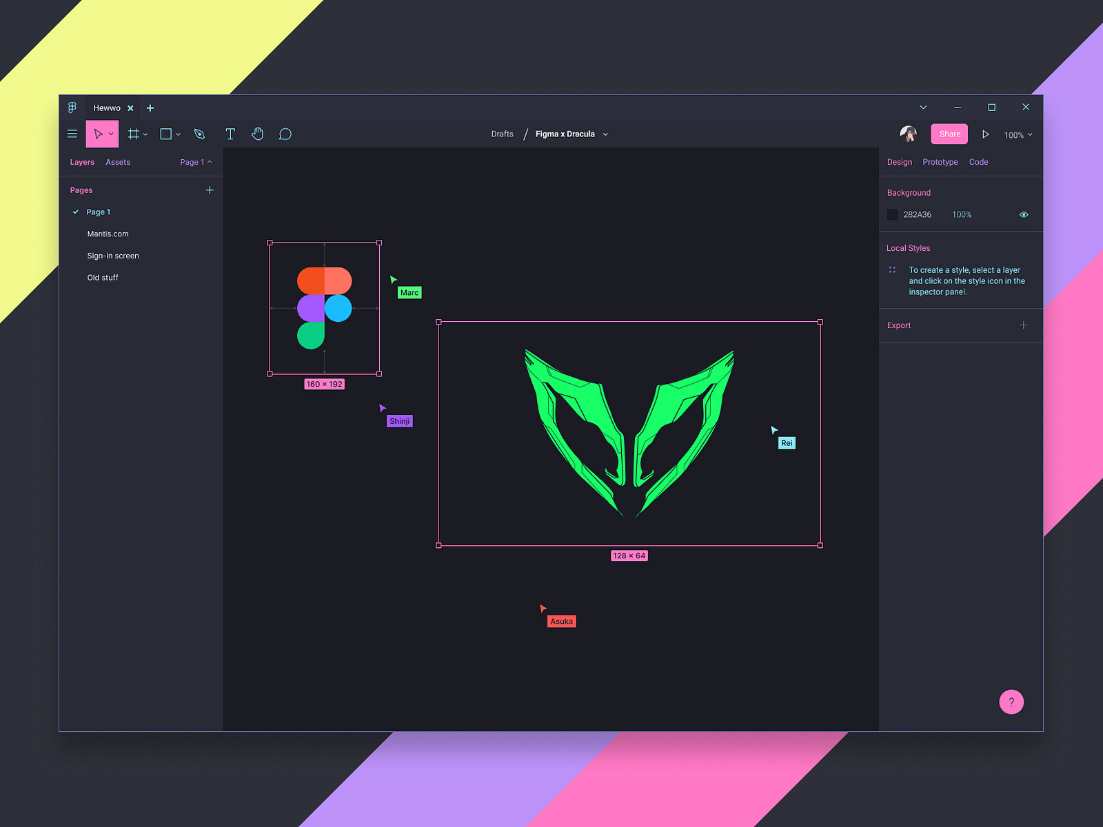 dark mode figma by Marc Dandoy on Dribbble