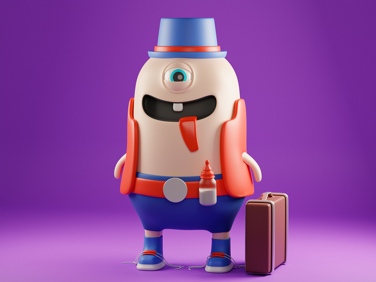 Little cyclops by CG Plane on Dribbble