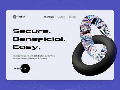 SBE Bank - Landing page by Arounda on Dribbble