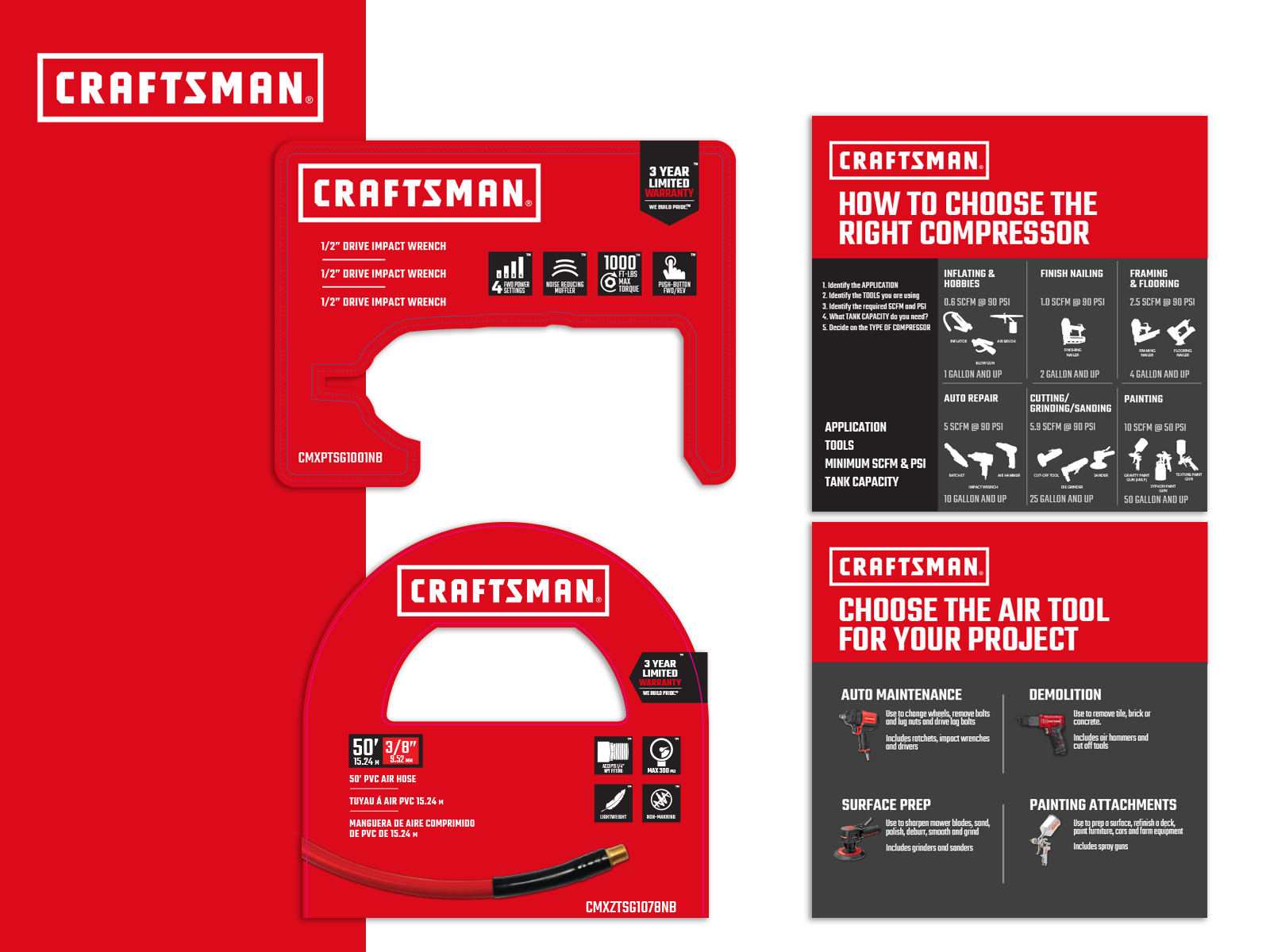 Craftsman Packaging and Bay Signage by Todd Yaquinto on Dribbble