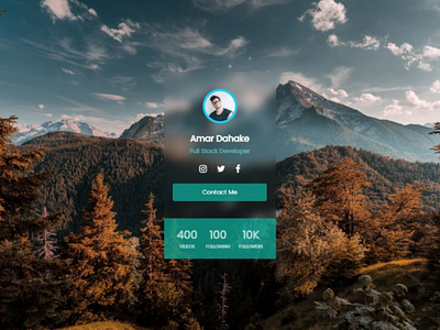 Browse thousands of Glassmorphism Profile images for design inspiration ...