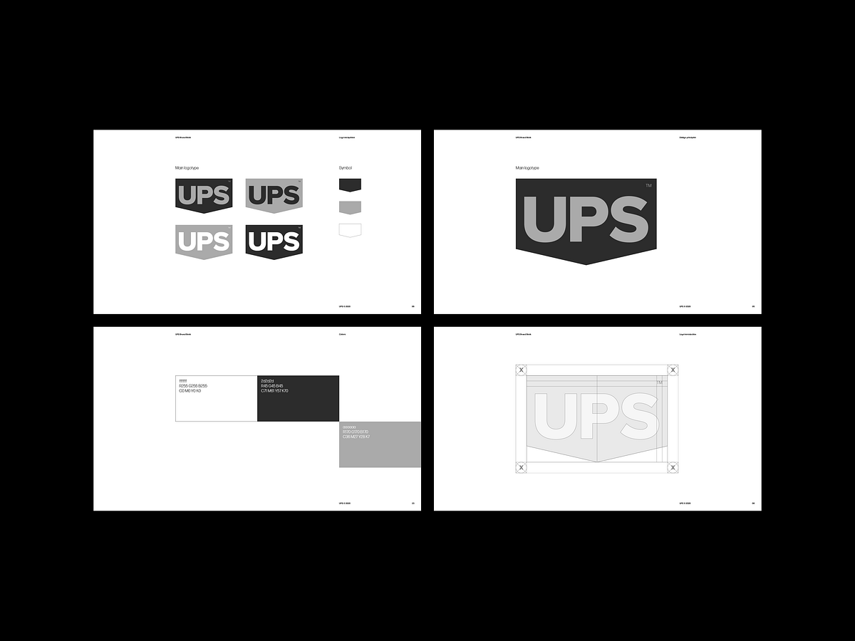 UPS Brandbook Concept by Igor Kapustin 🇺🇦 on Dribbble
