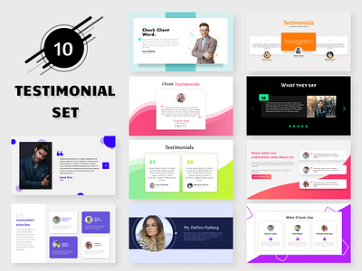 Testimonial Slider designs, themes, templates and downloadable graphic ...