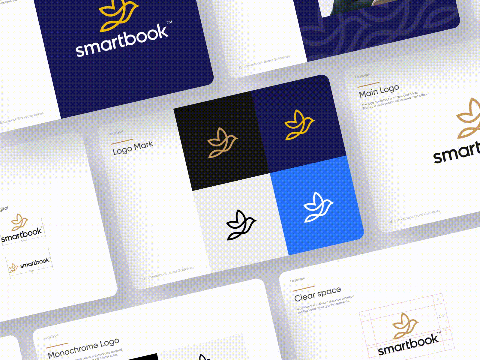 Smartbook | Brand guidelines design by RedFox on Dribbble