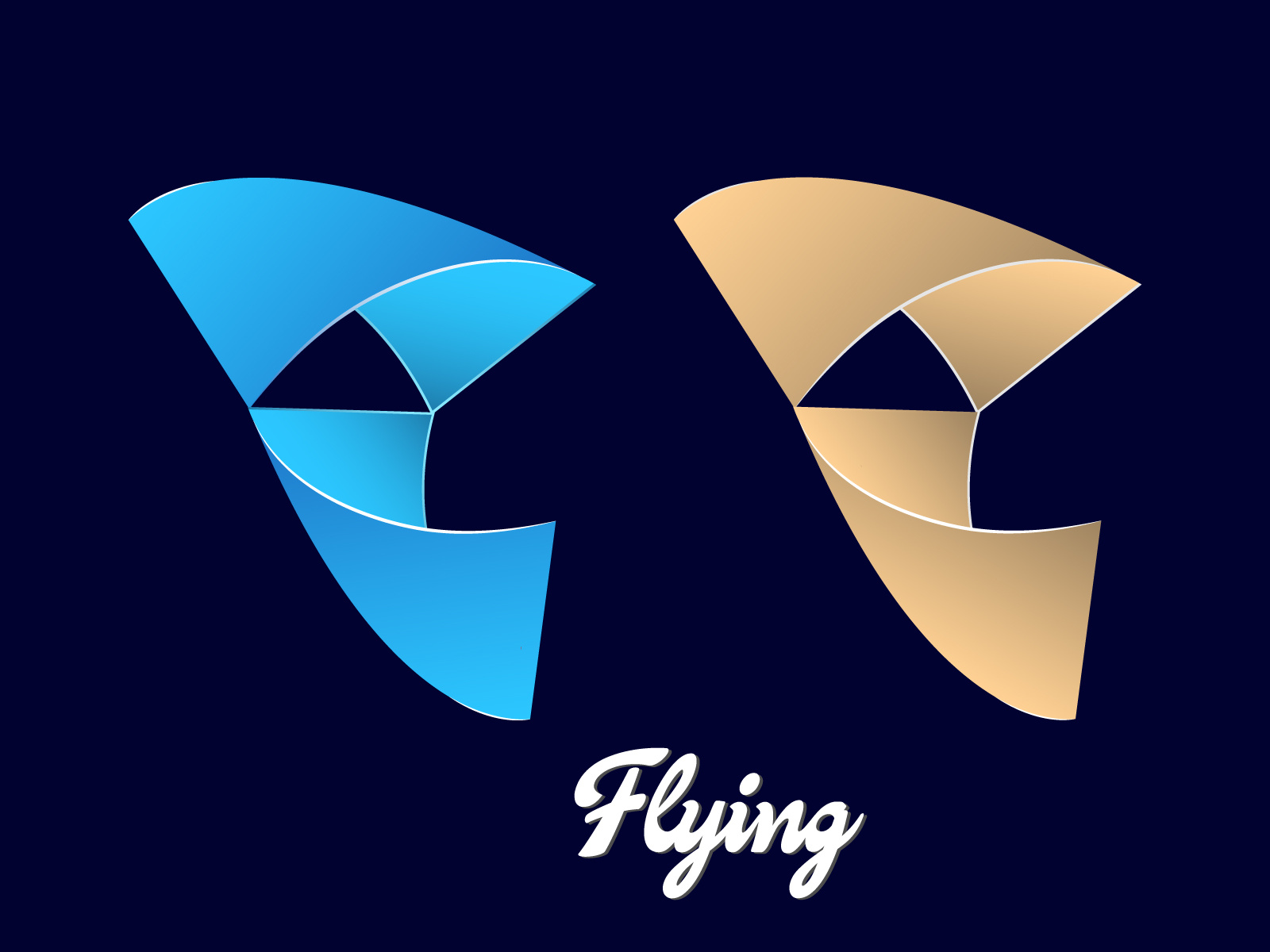 F letter logo | Paper Flying logo by Nahid Hasan on Dribbble