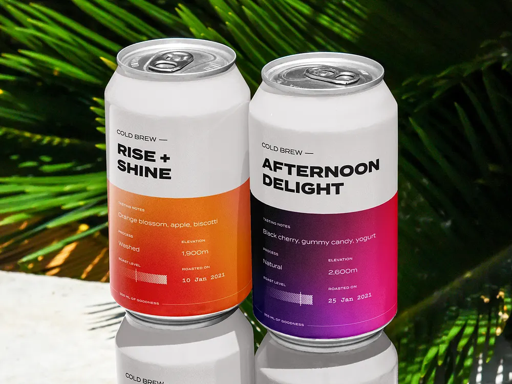 Gradient Packaging designs, themes, templates and downloadable graphic ...