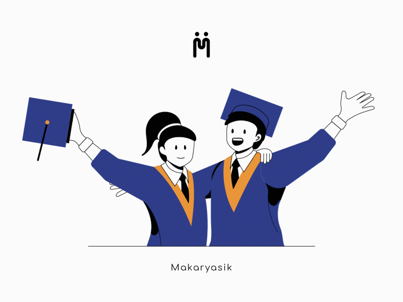 graduation by Makaryasik on Dribbble