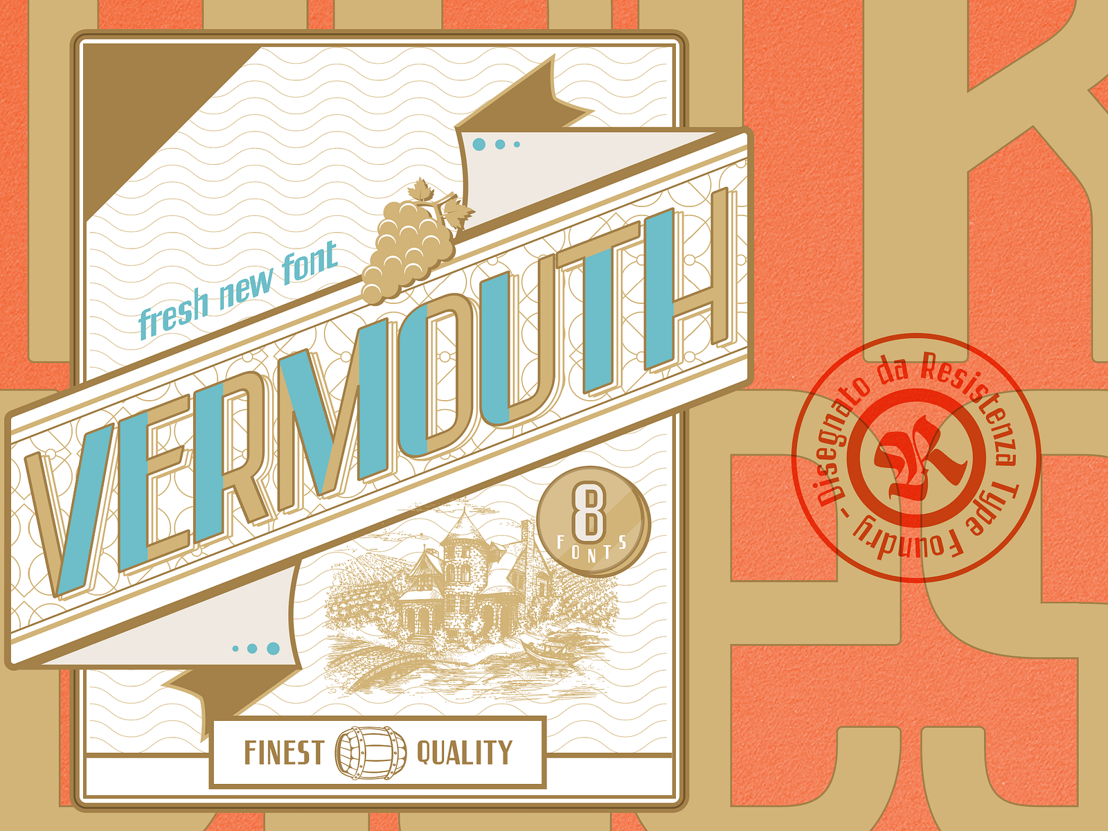 Vermouth Font by Giuseppe Salerno on Dribbble
