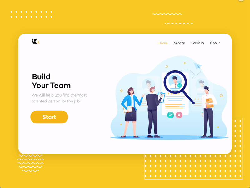 Team Finder by Filipe Morais on Dribbble