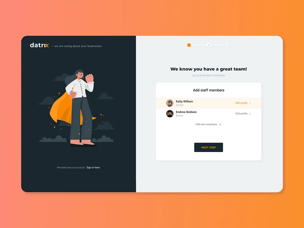 Browse thousands of Wizard Steps images for design inspiration | Dribbble