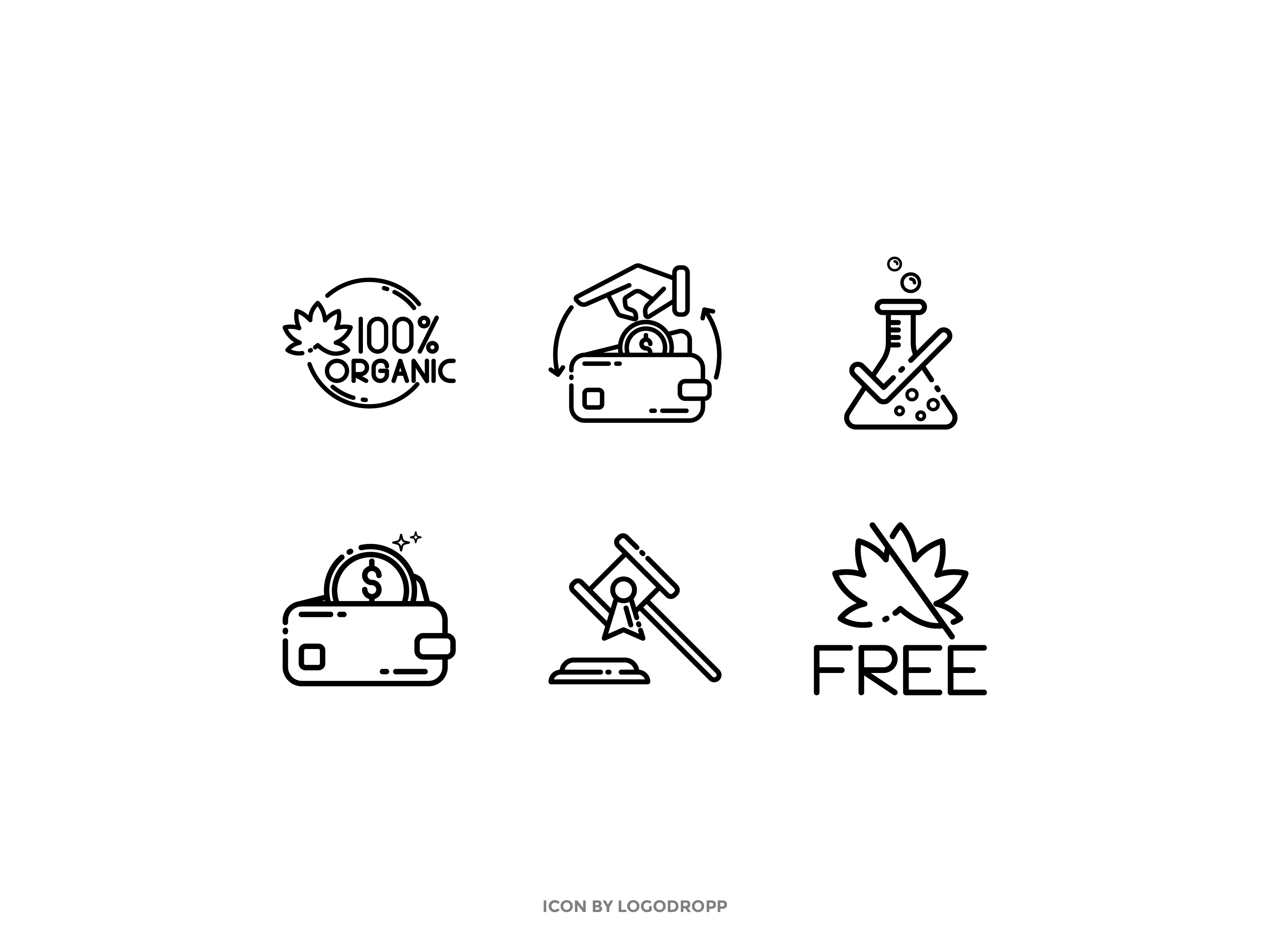 Market Icon by Logo Dropp on Dribbble