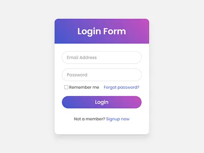 Css Login Form designs, themes, templates and downloadable graphic ...