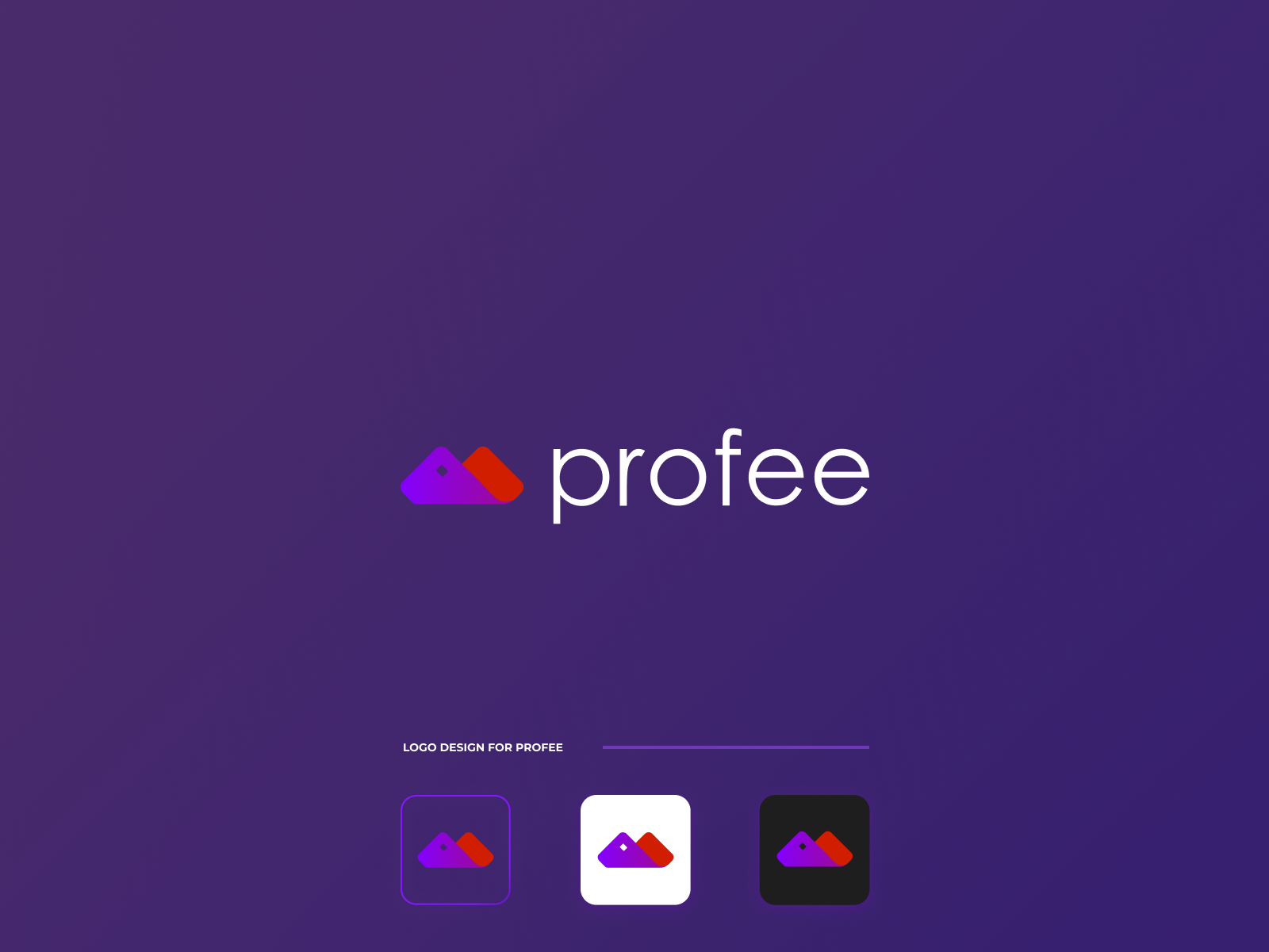 Profee logo icon by Kira on Dribbble
