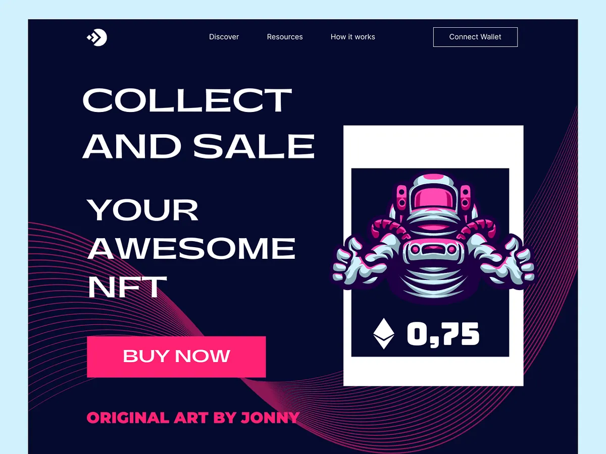 Nft Marketplace Landing Page designs, themes, templates and ...