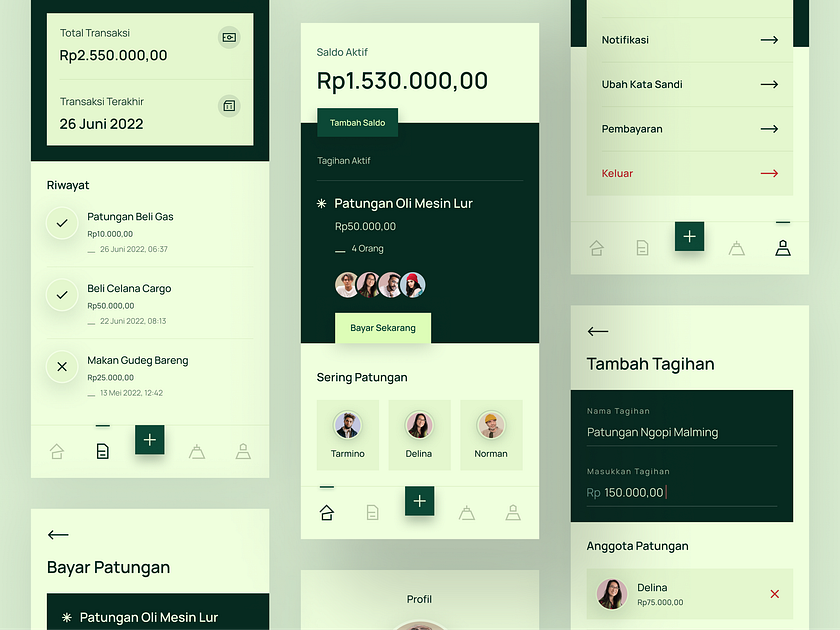 Browse thousands of Split Bill images for design inspiration | Dribbble