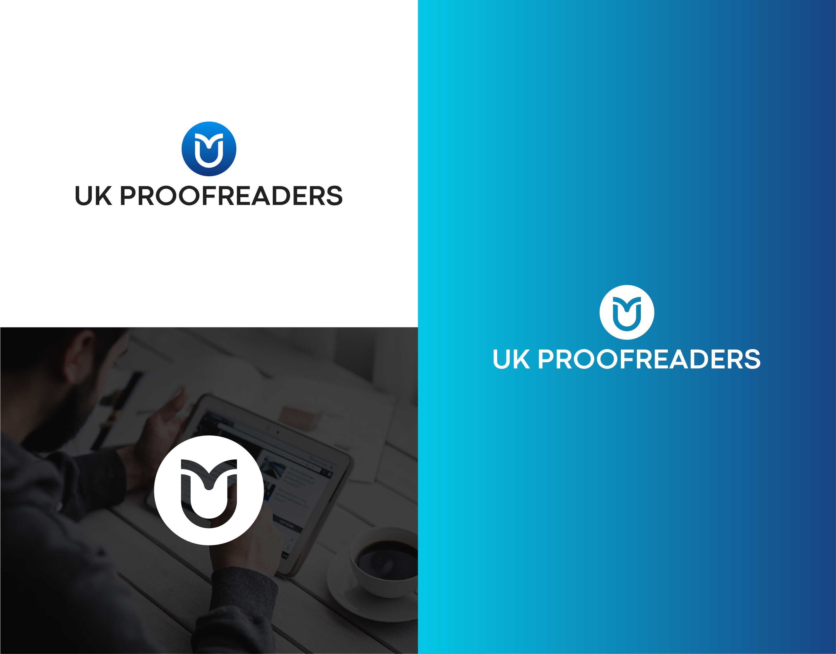 Proof readers logo design by Asik Rahman on Dribbble