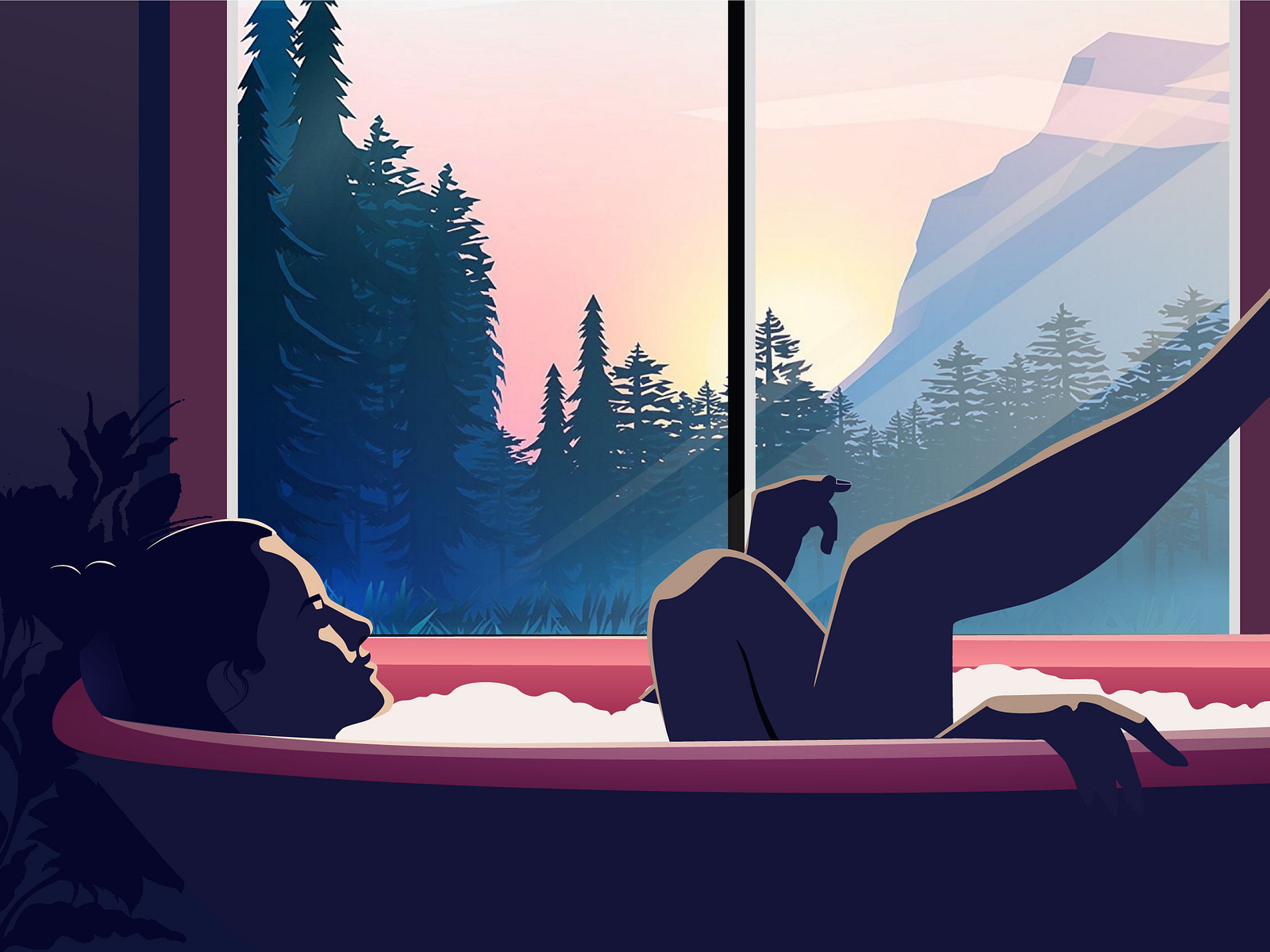 girl in a tupe by Asad Rehman on Dribbble