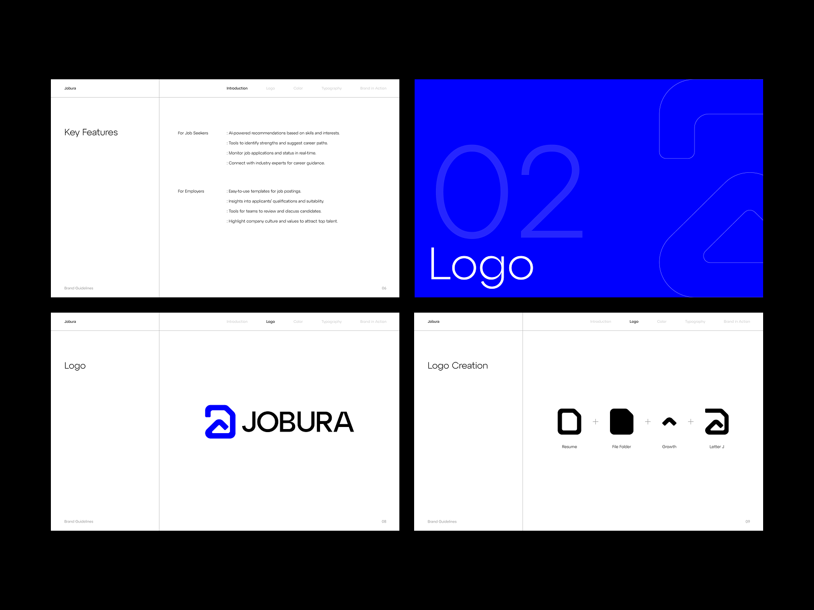 JOBURA - Brand Guidelines by Abedin Joy on Dribbble