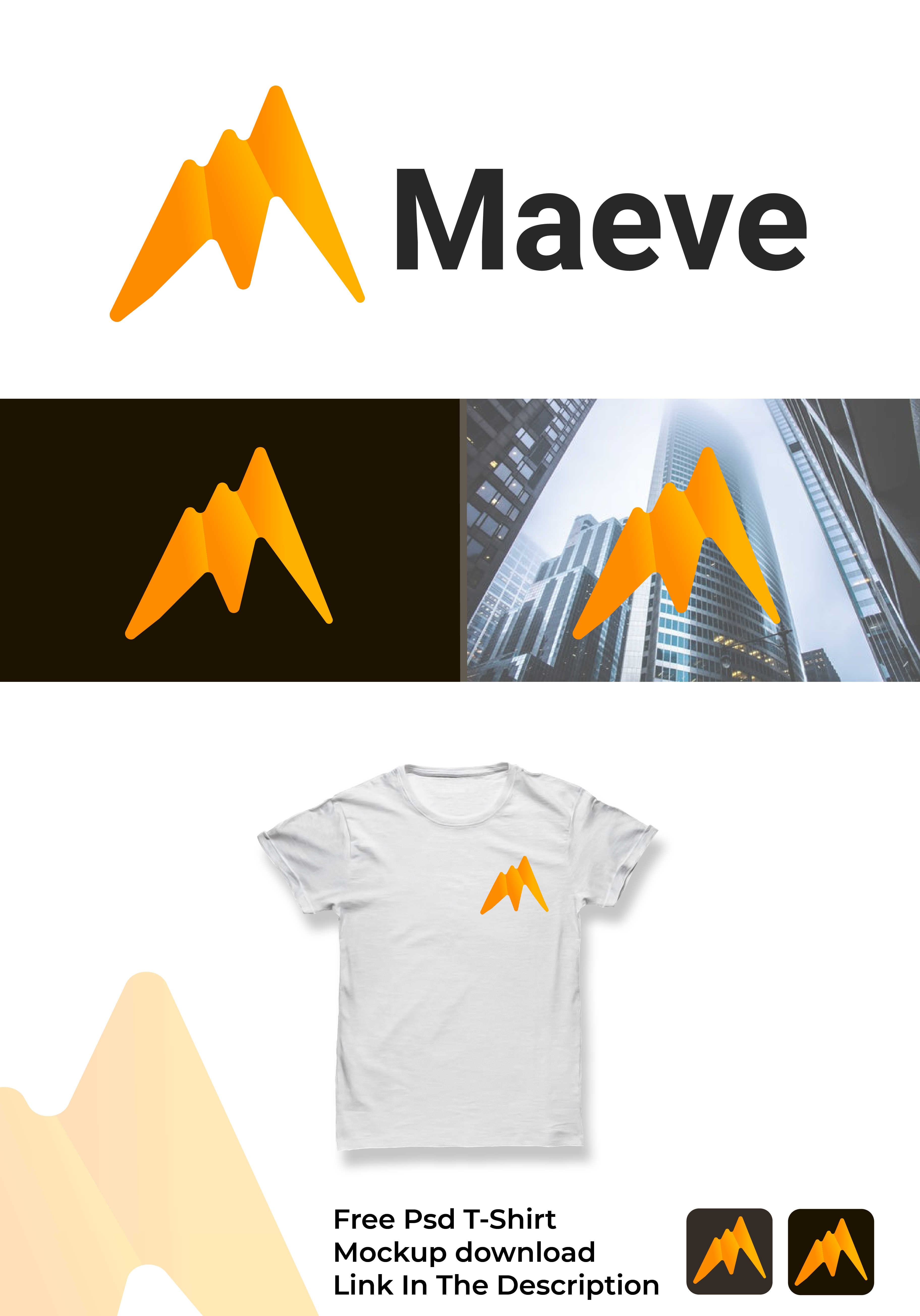 Maeve,M-logo by Rahat Hossain on Dribbble
