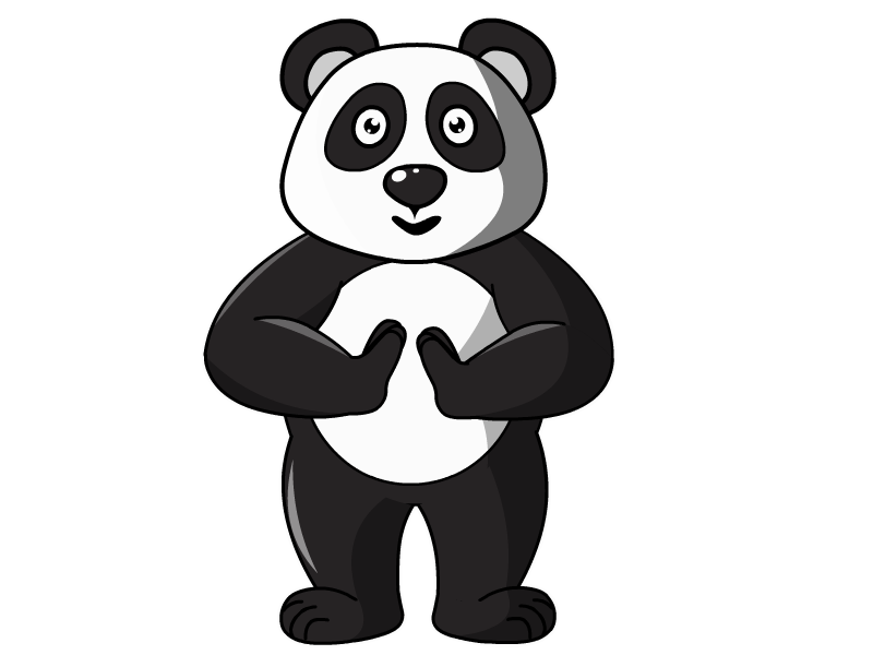 Gifs Anime Panda Panda (Pure Shape Morphing) By Derek Liu On Dribbble