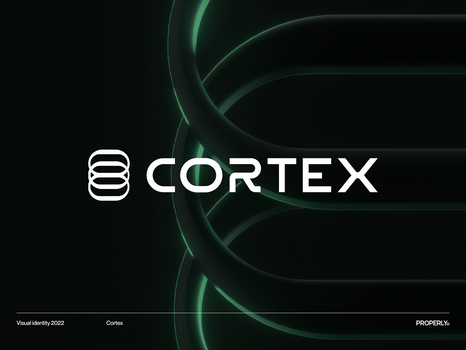 Cortex - logo by Damian Denis for Properly on Dribbble
