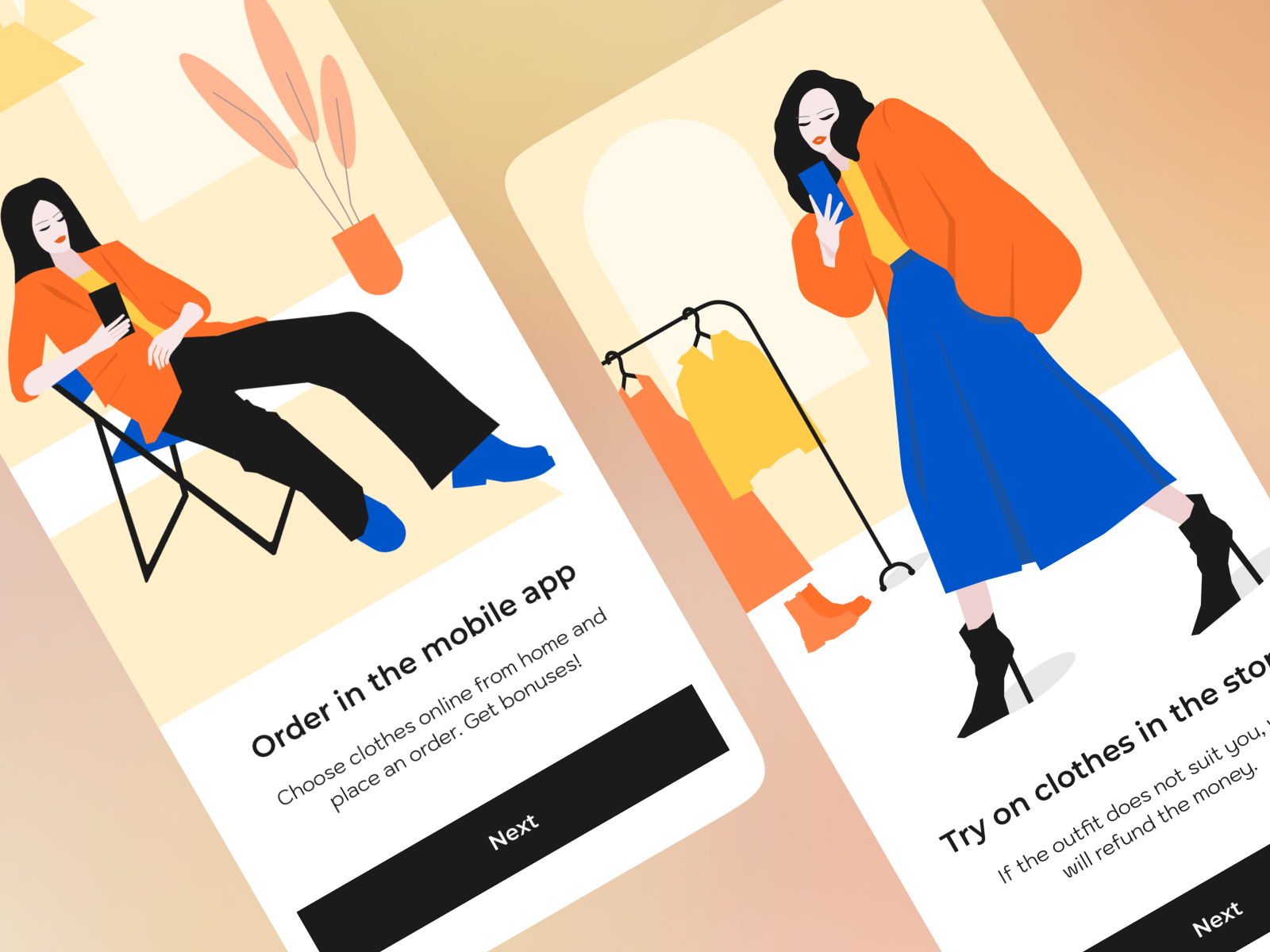Mobile App Onboarding Screens by Alexander Kontsevoy for Ronas IT | UI ...