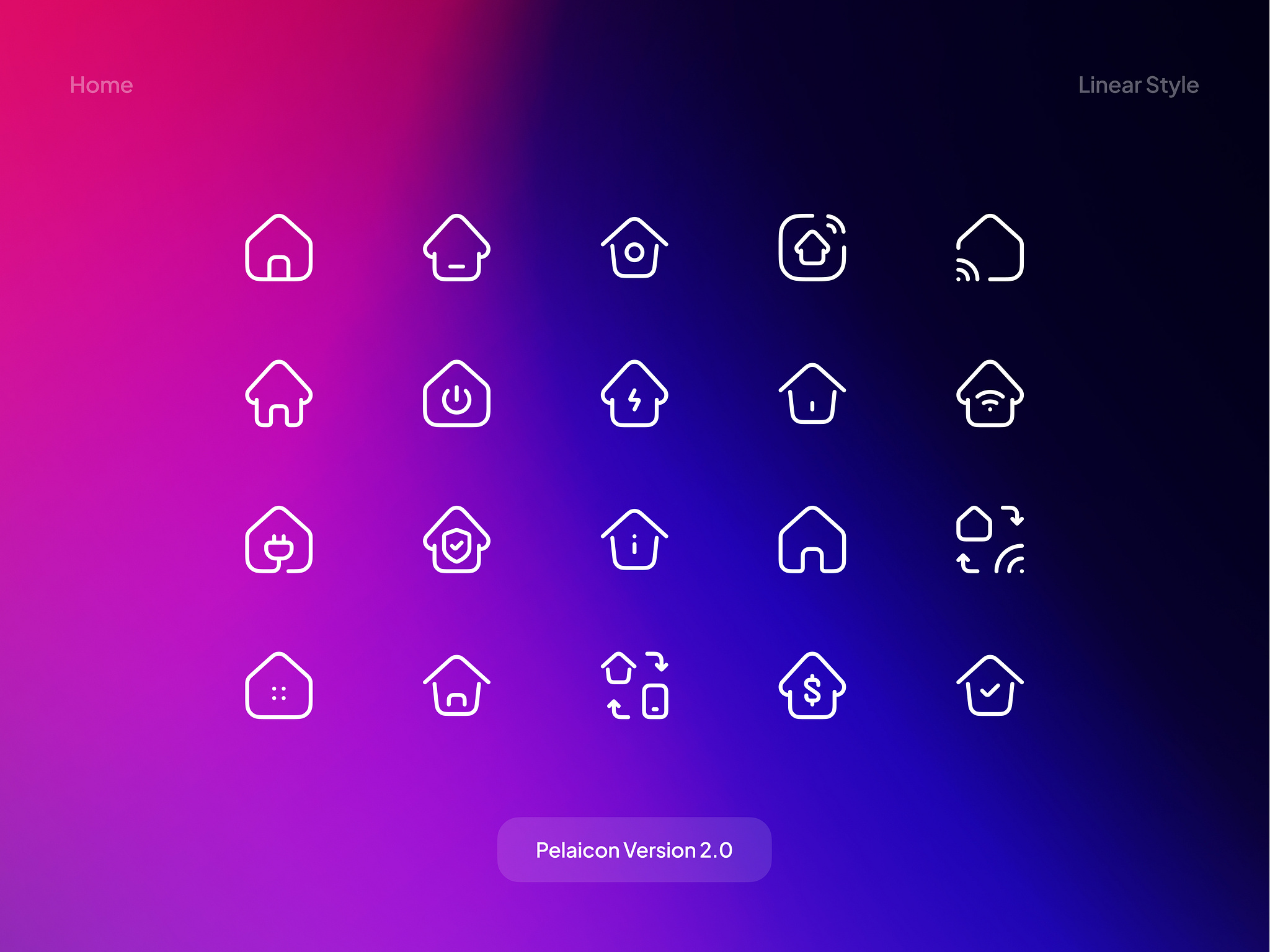Home Icons - Pelaicon v2.0 🏠 by Ho3ein for Pela Design on Dribbble