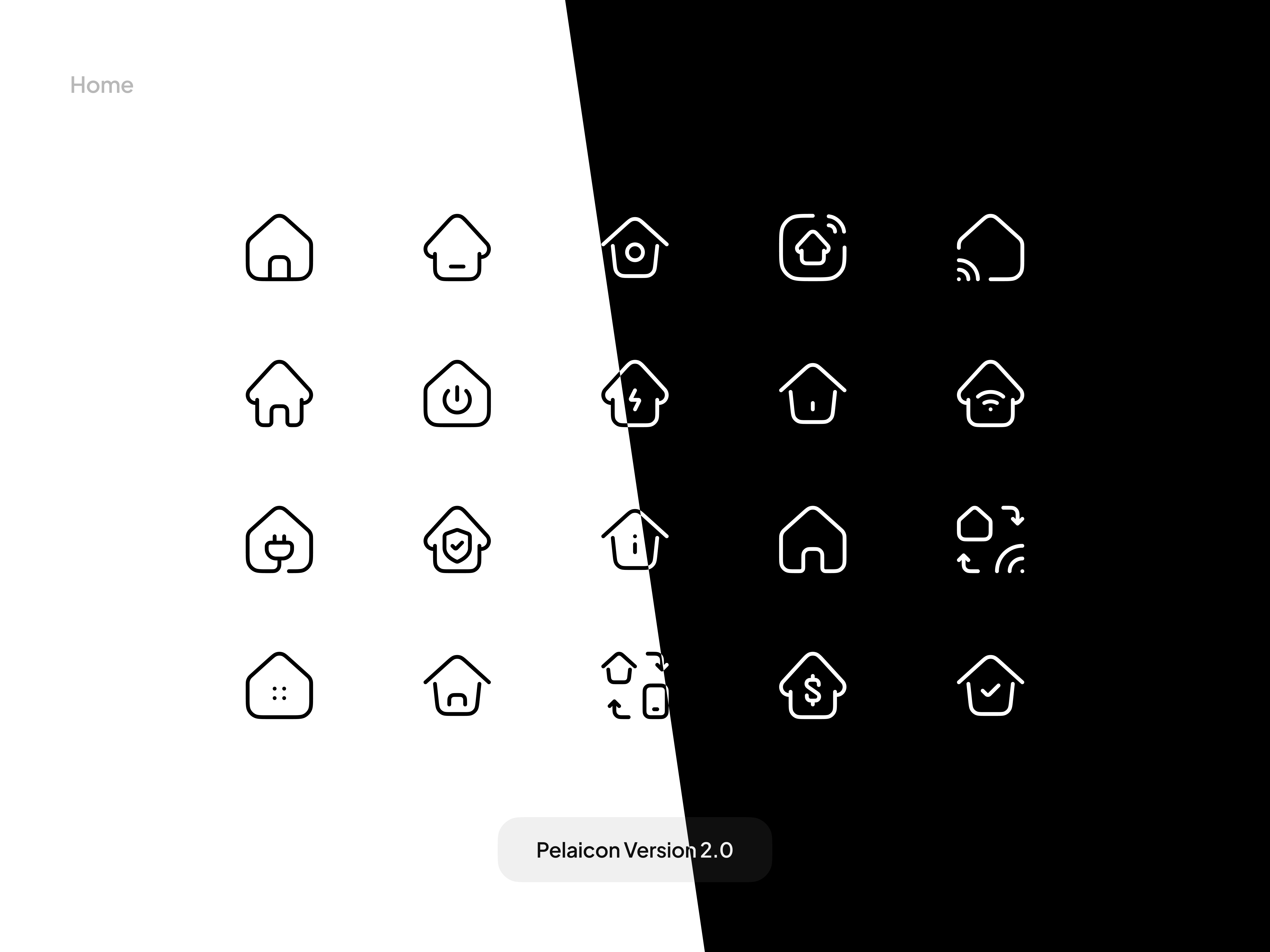 Home Icons - Pelaicon v2.0 🏠 by Ho3ein for Pela Design on Dribbble