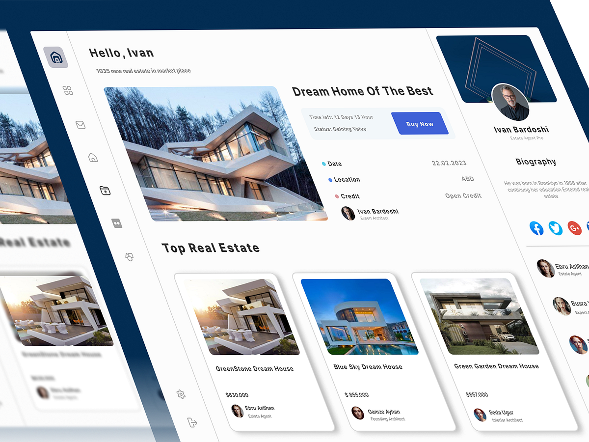 Browse thousands of Realtor images for design inspiration | Dribbble