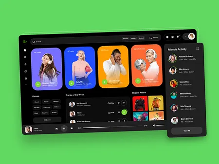 Browse thousands of Spotify images for design inspiration | Dribbble