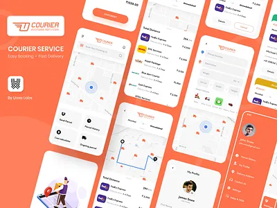 Logistics App UI designs, themes, templates and downloadable graphic ...