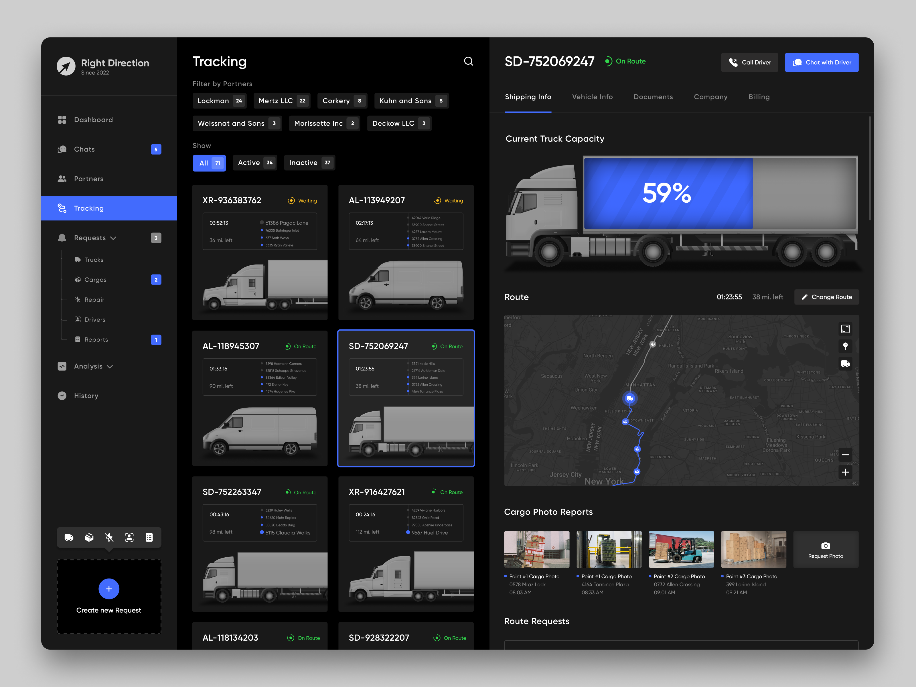 Delivery Admin Panel Dashboard Design Concept by Conceptzilla on Dribbble