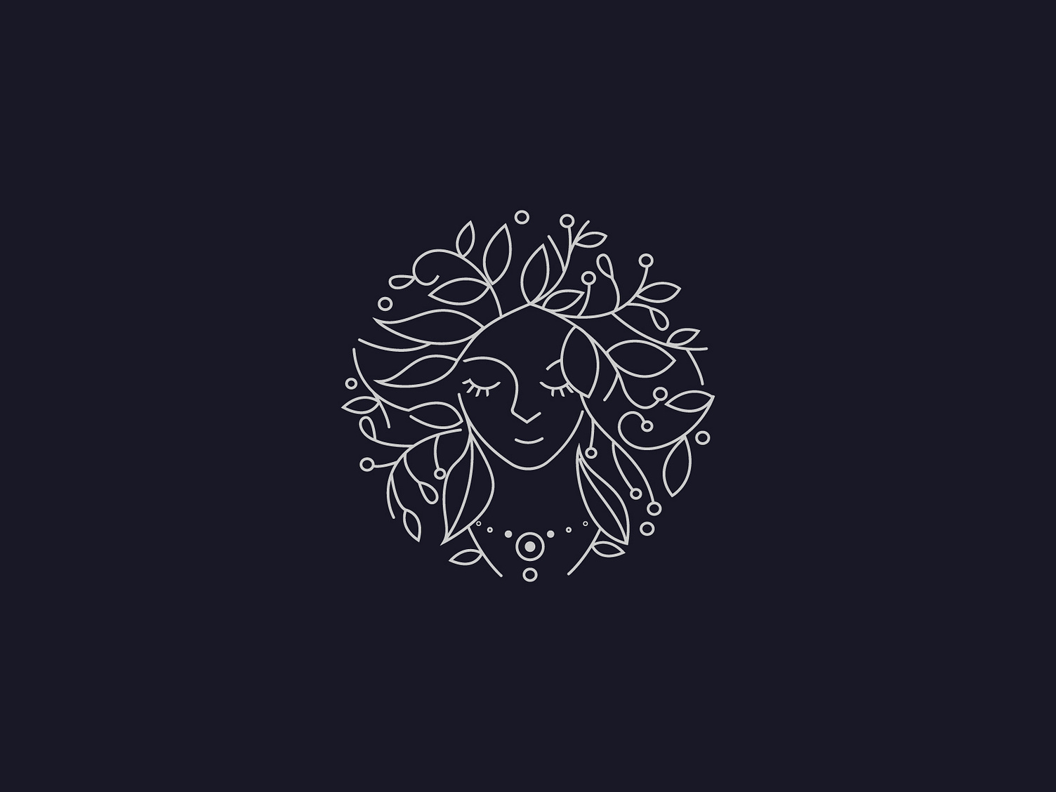 Line art feminine logo by Md Humayun Kabir on Dribbble