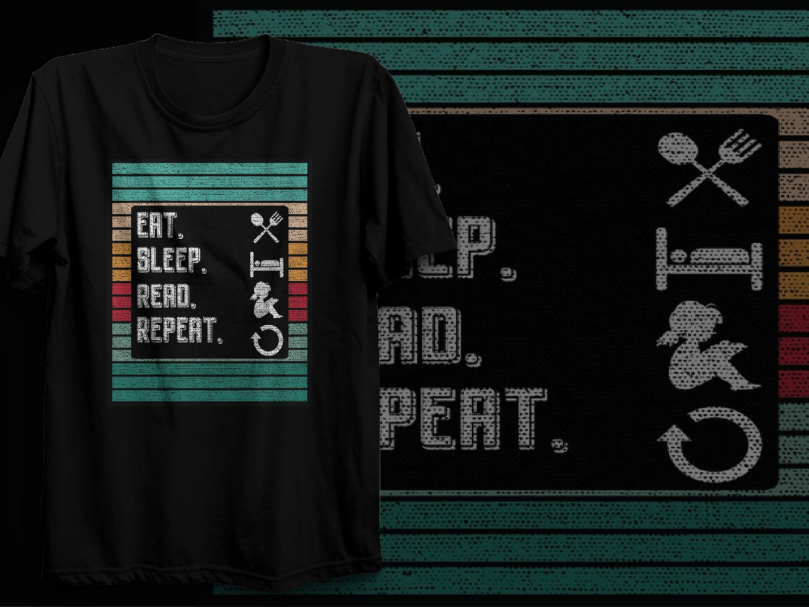 t shirt design life circle by Sizar T-shirt design on Dribbble