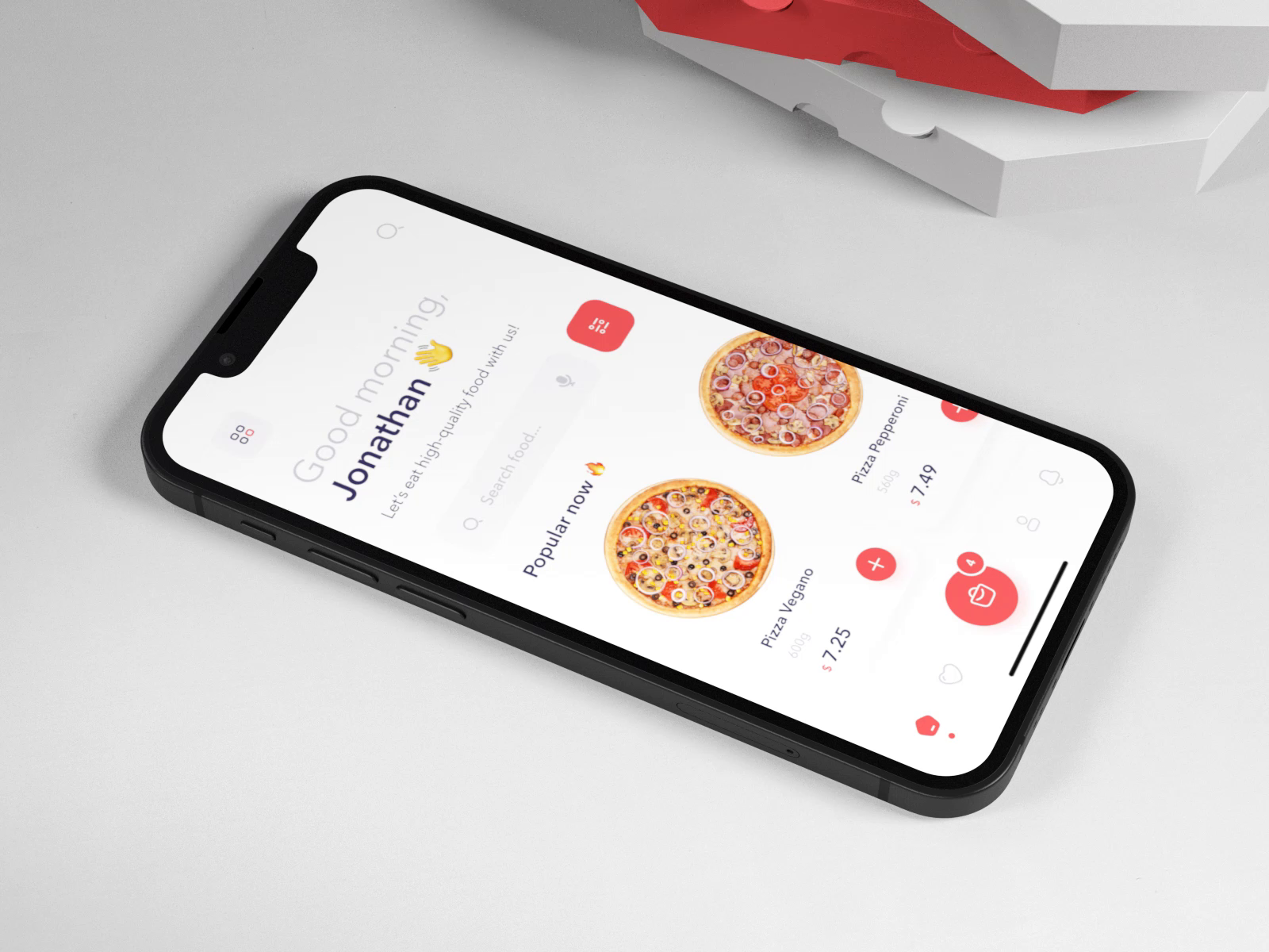 Food delivery service — Concept animation | Lazarev. by Lazarev ...