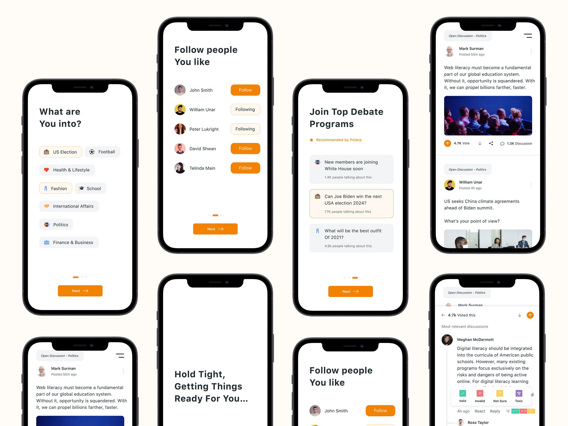 Community App by Razy Hassan on Dribbble