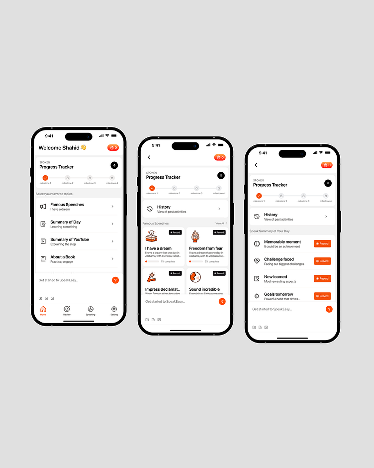 SpeakEase - Your favorite topics for english learning app by Shahid ...