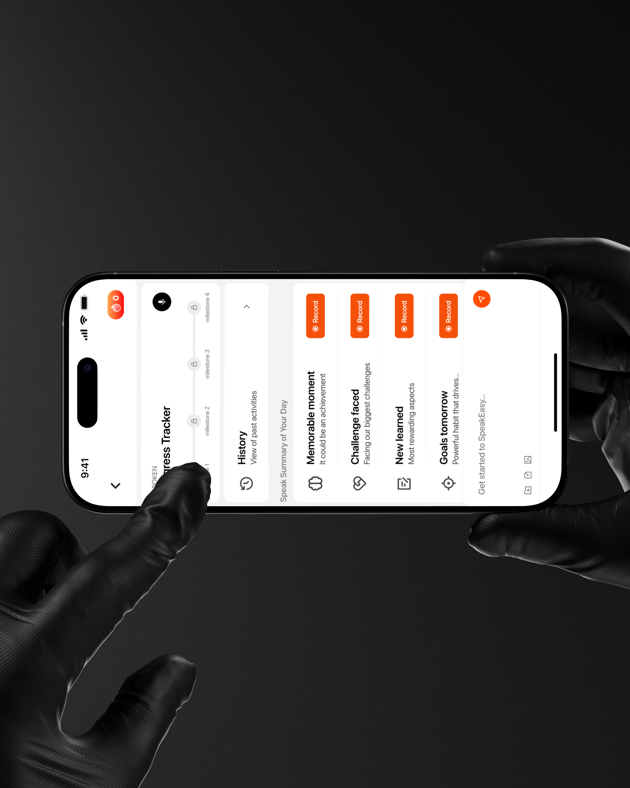 SpeakEase - Your favorite topics for english learning app by Shahid Miah UI UX Designer for ...